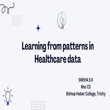 Learning from pattern in health care.pptx