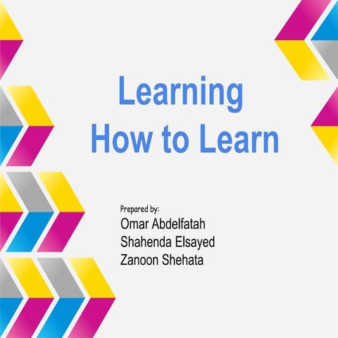 Learning how to learn | PPT