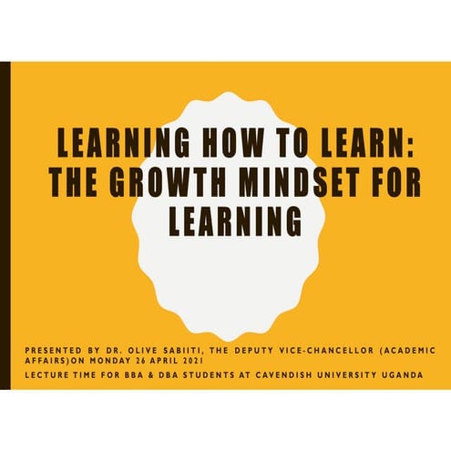 Growth mindset | PPT