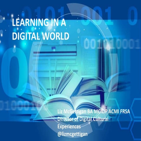 Learning in a digital world | PPTX