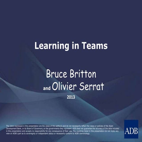 Learning in Teams | PPTX