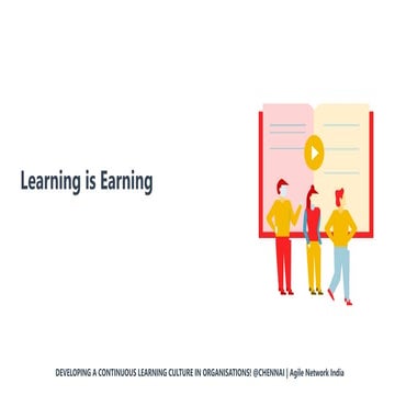 Agile Network India | Learning is Earning final | Sadiq Habibulla | PPT