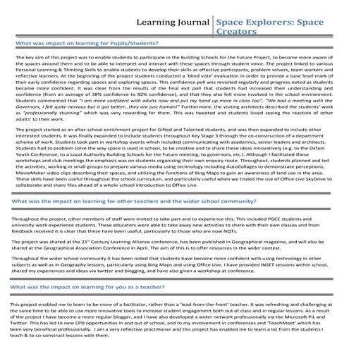 Learning journal | DOC