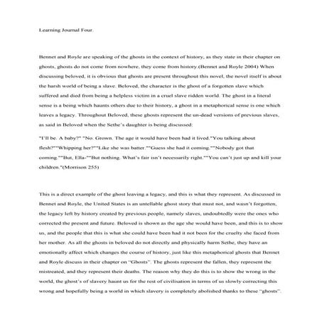 Learning Journal Doc