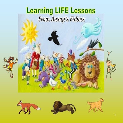 Learning LIFE Lessons from Aesop's Fables.ppt
