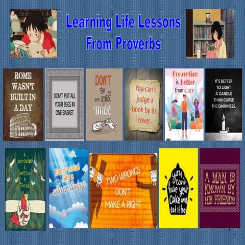 Learning Life Lessons from Proverbs | PPT