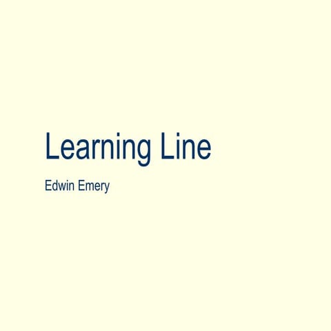 Learning line | PPTX