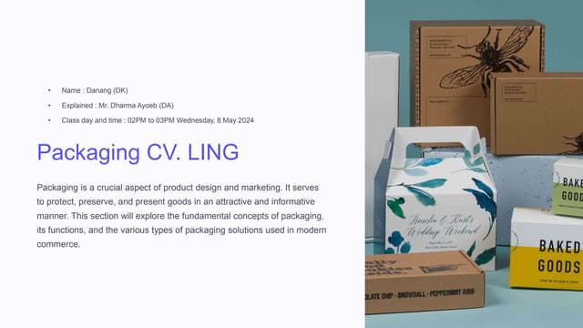 Garments packing | PPTX