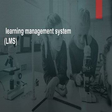 learning management system (LMS) lecture .pptx