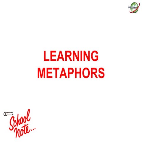 Learning metaphors | PPT