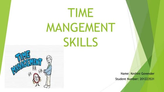 Time Management for Students | PPT