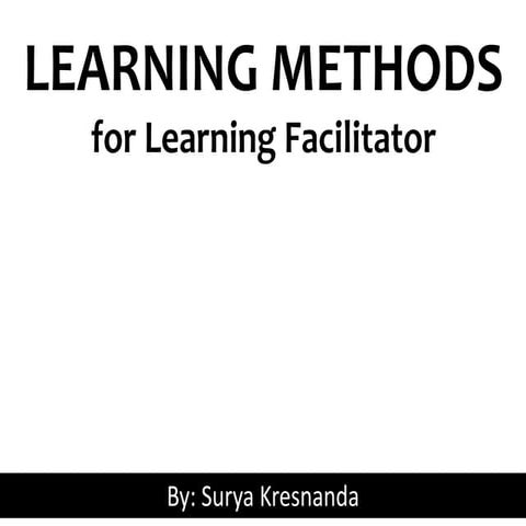 Learning methods | PDF