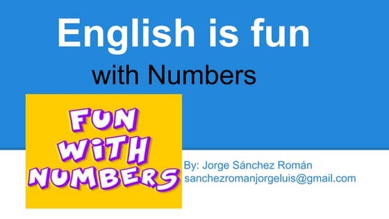 Listen and point numbers and funny fellow | PDF