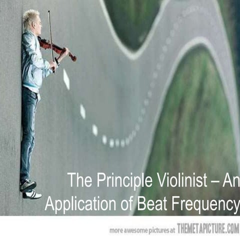 Learning Objects 7 - Beats and Beat Frequency | PPTX