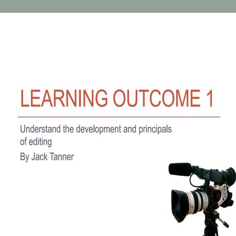Learning outcome 1 presentation | PPTX