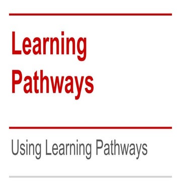Learning Pathways in Scootle | PPTX