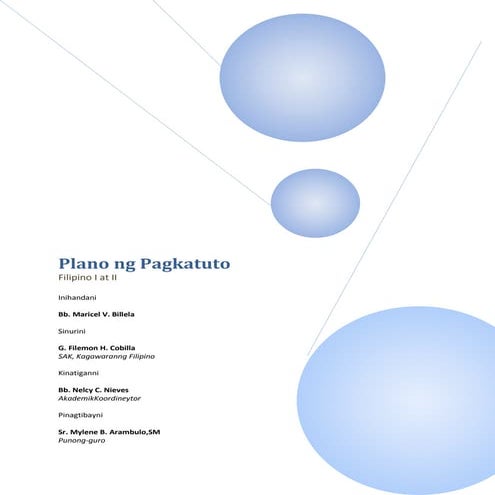 Learning plan | DOCX