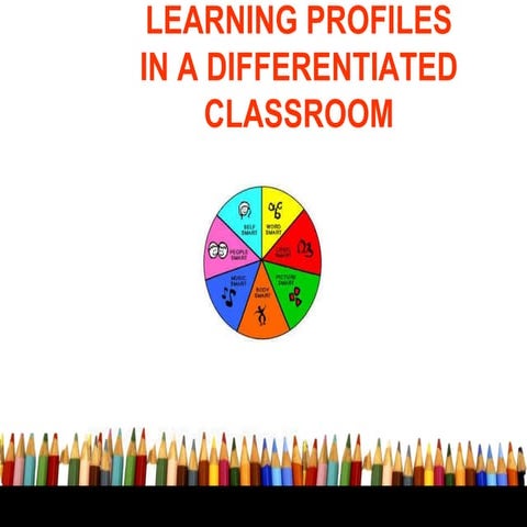 Learning profiles in a Differentiated Classroom | PPTX