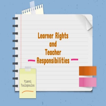 Learning Rights and Teacher Responsibilities Presentation.pptx