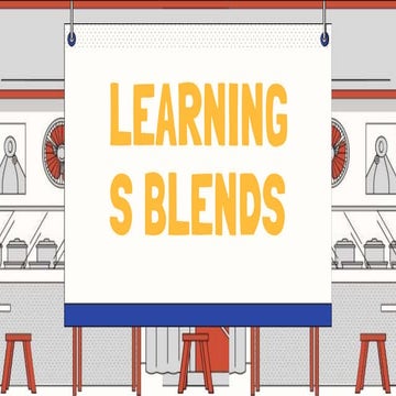 Learning S Blends - ESL Letter S Learning the Letter Blends of S | PPT