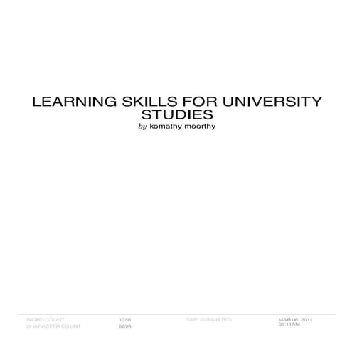 Learning skills for_university_studies | PDF