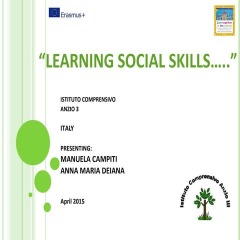 Learning Social Skills... | PPT