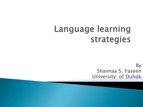 Strategies to support el ls | PDF