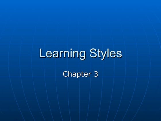 teaching and learning style | PPT | Educational Assessment | Education