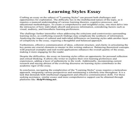 Learning Styles Essay.pdf