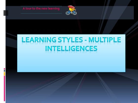 Individual differences and learning styles | PPT