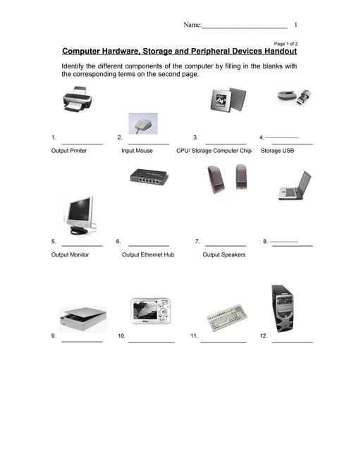 Adjectives for computer | DOCX