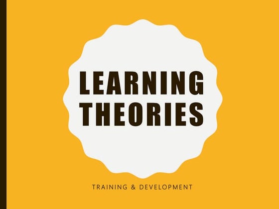 Essential Learning Theories and Styles | PPT