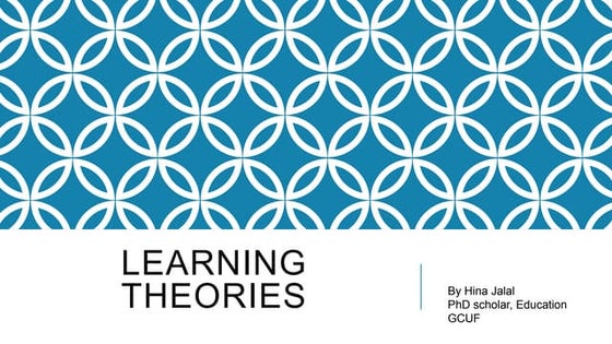 Wolfgang kohler’s insight of learning | PPT