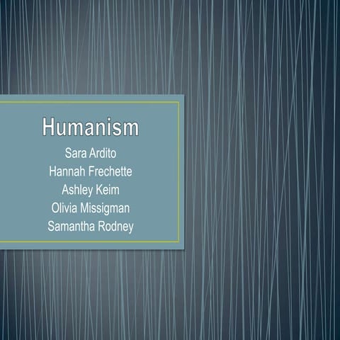 Learning Theorists Team Activity: Humanism | PPTX