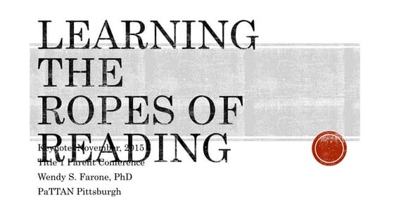 Phonological awareness presentation | PPTX