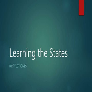 Learning the states | PPTX