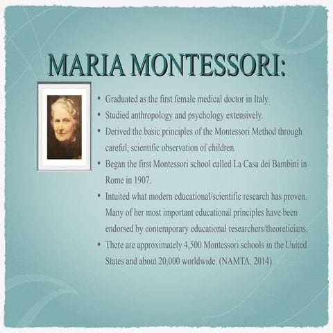 Learning Together: Introduction to Montessori | PPT