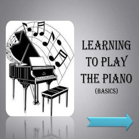 Learning to play the piano | PPTX
