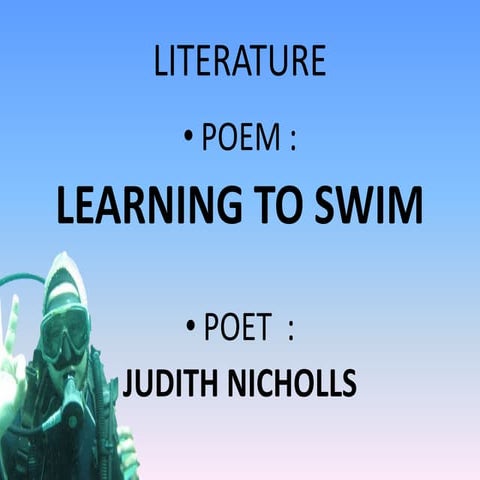 Learning to swim_slide | PPTX