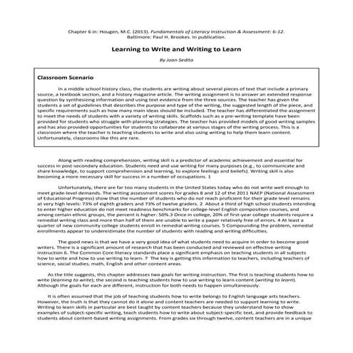 Learning to Write and Writing to Learn.pdf