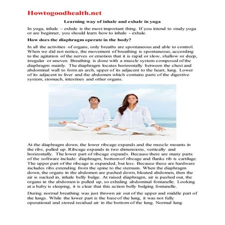 The breathing | PPTX