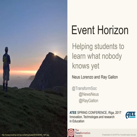 Learning what nobody knows yet | PPT