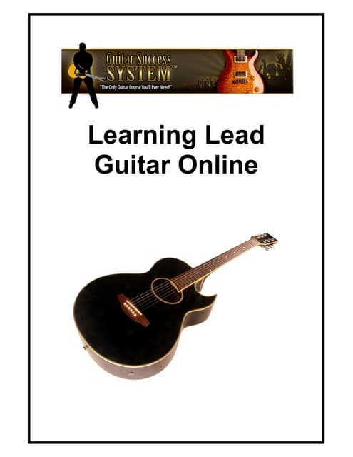 Jamorama – The Ultimate Guitar Learning Guide | PDF | Music | Entertainment