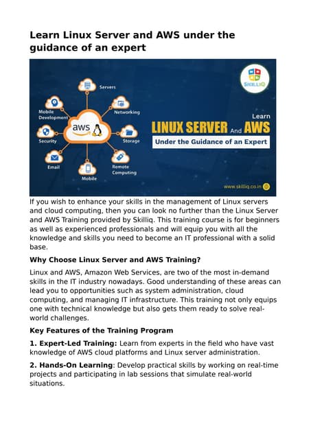 Linux training | PDF