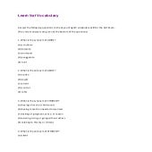 Learn Sat Vocabulary | PDF