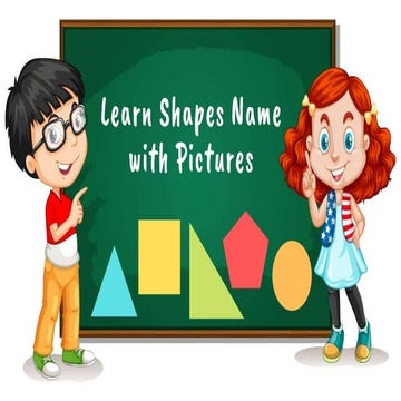 Learn shapes name with pictures | PPTX
