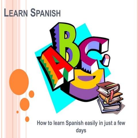 Learn spanish | PPTX