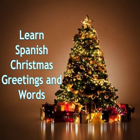 Learn Spanish Christmas Greetings and Words | PPSX