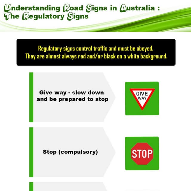 Understanding Road Signs in Australia | PDF