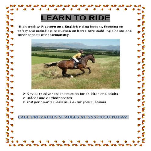 Learn to ride | PDF